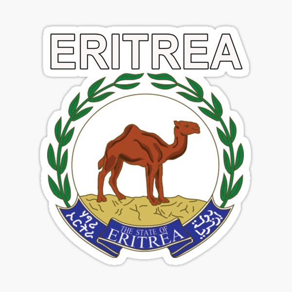 "Eritrean National Seal Game Shirt" Sticker for Sale by merchhost ...
