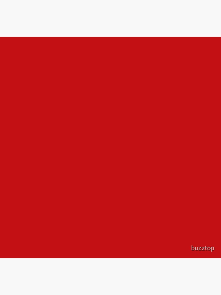 "Fire Red No1 #F73718, RGB color" Sticker by buzztop | Redbubble