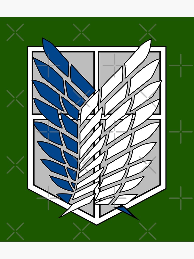 "wings of freedom aot" Poster for Sale by CHAYBOBS | Redbubble