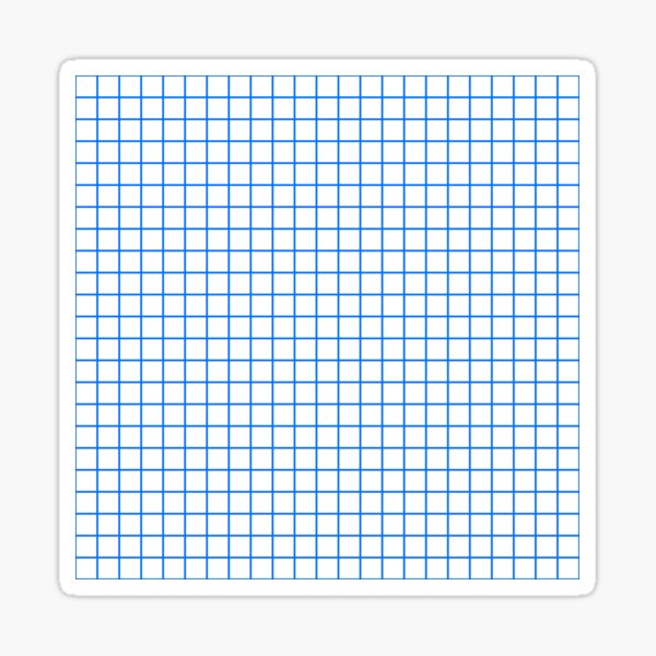 "Neon Dark Blue Grid Lines | Beautiful Interior Design" Sticker by ...