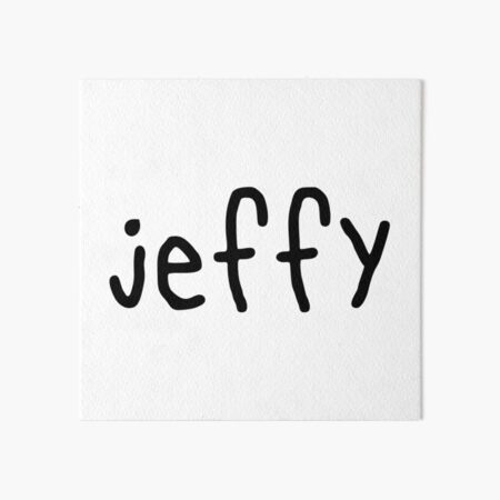 "SML JEFFY LOGO" Art Board Print by DannyGerdes710 | Redbubble