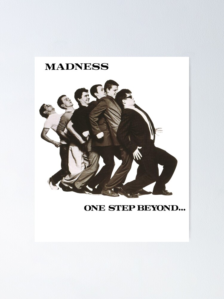 "One step beyond pop music song" Poster for Sale by Gomes6400 | Redbubble