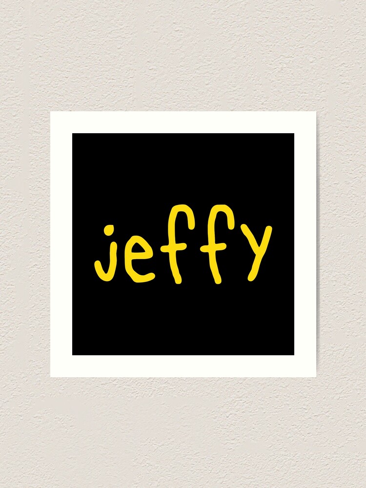 "SML JEFFY LOGO" Art Print for Sale by JosephSias710 | Redbubble