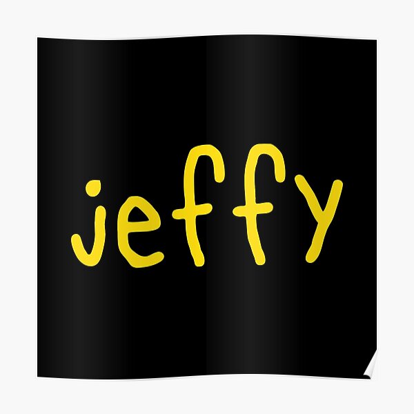 "SML JEFFY LOGO" Poster for Sale by JosephSias710 | Redbubble