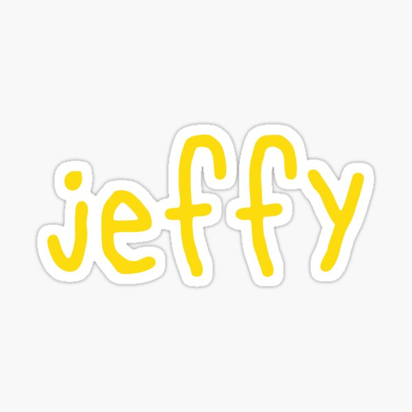 "SML-JEFFY-LOGO" Sticker von JosephSias710 | Redbubble