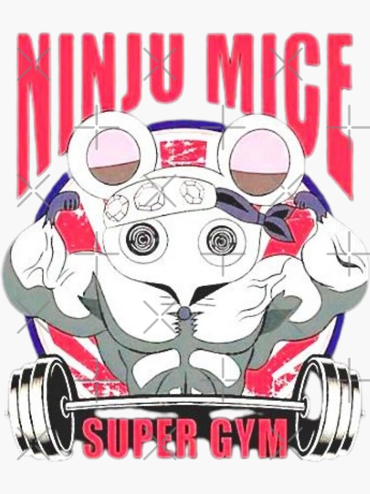 "Tengen Uzui Ninju Mice - Kimetsu No Yaiba Classic T-Shirt" Sticker for ...