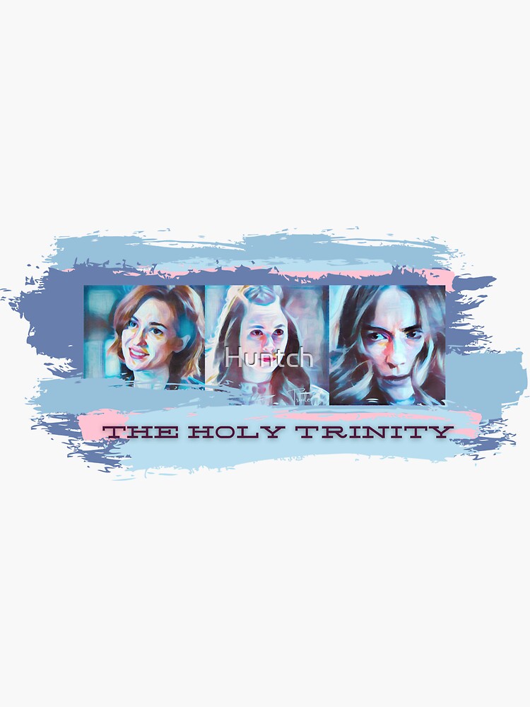 "The Holy Trinity" Sticker by Huntch | Redbubble