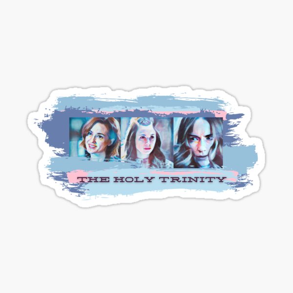 "The Holy Trinity" Sticker by Huntch | Redbubble