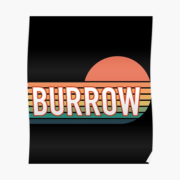 "Joe Burrow " Poster for Sale by TrendiDesigns | Redbubble