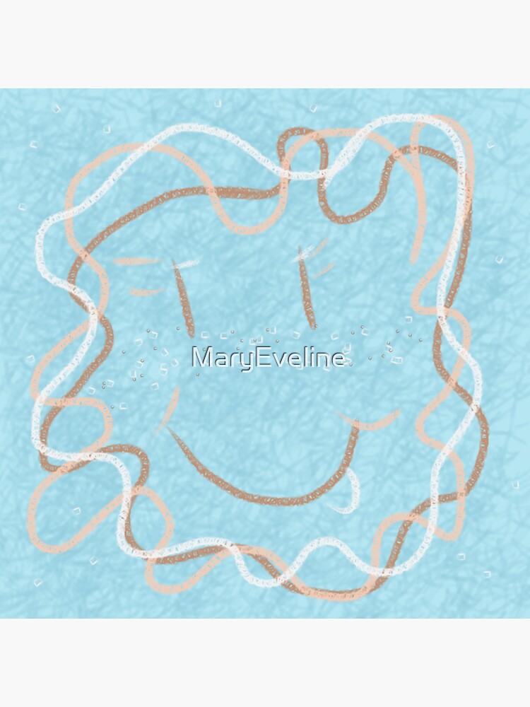 "Cute Blob" Sticker by MaryEveline | Redbubble