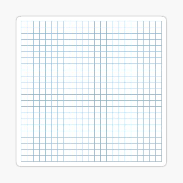 "Regent St Blue Grid Lines | Beautiful Interior Design" Sticker by ...