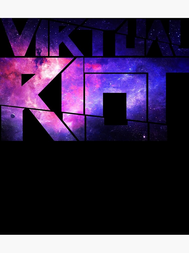 "Virtual Riot Space Sticker" Poster for Sale by lolasalina | Redbubble