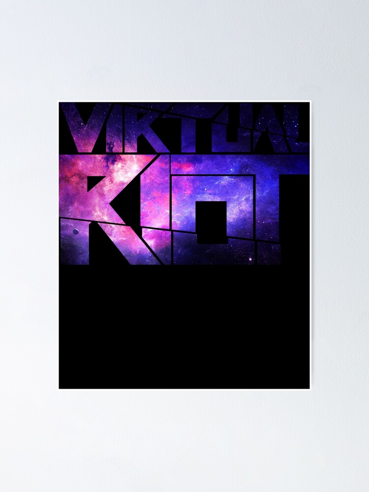 "Virtual Riot Space Sticker" Poster for Sale by lolasalina | Redbubble