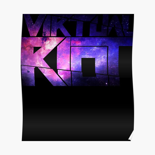 "Virtual Riot Space Sticker" Poster for Sale by lolasalina | Redbubble