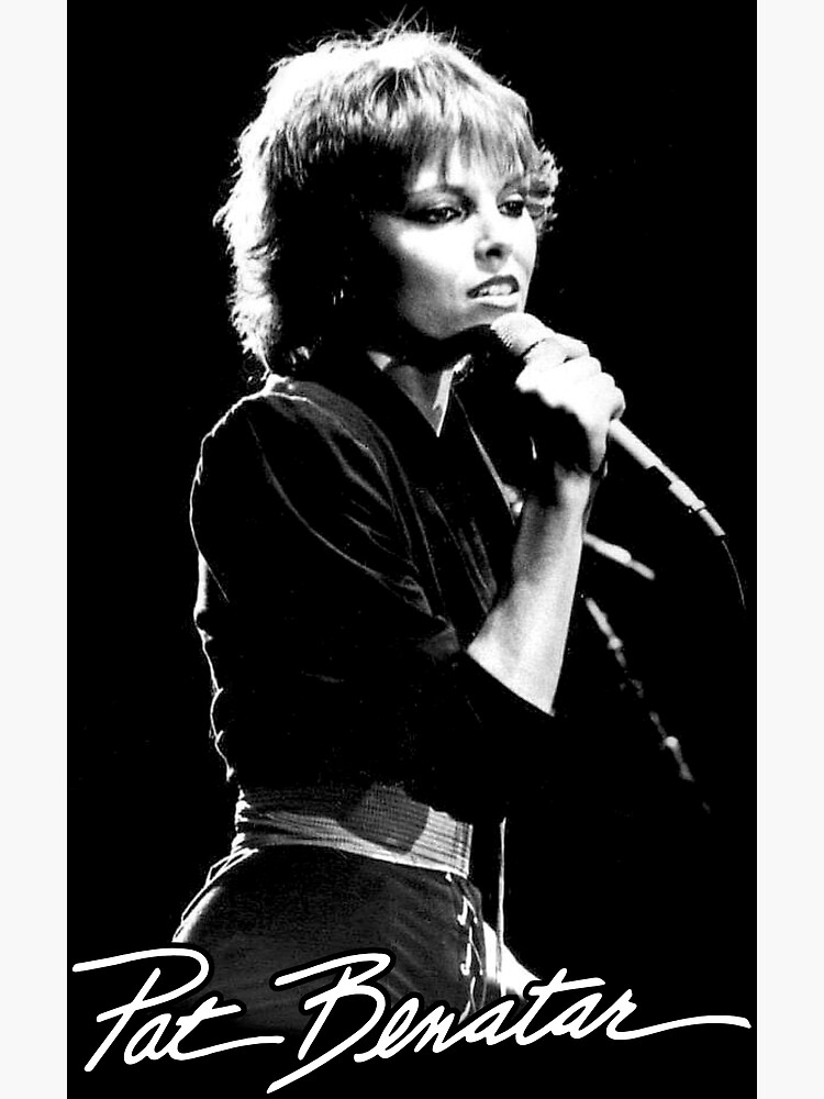 "PAT BENATAR" Poster for Sale by Mariahington | Redbubble