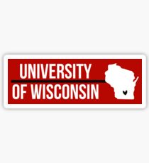 Wisconsin Badgers: Stickers | Redbubble