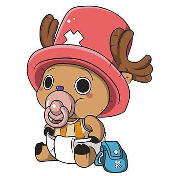 "BABY TONY TONY CHOPPER" Sticker for Sale by VixieHqttori | Redbubble