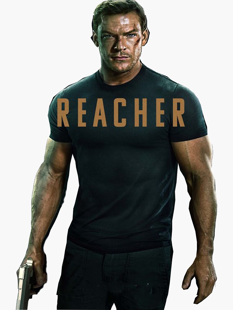 "Reacher The Series" Sticker for Sale by roundobolonk | Redbubble