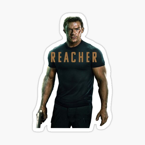 "Reacher The Series" Sticker for Sale by roundobolonk | Redbubble