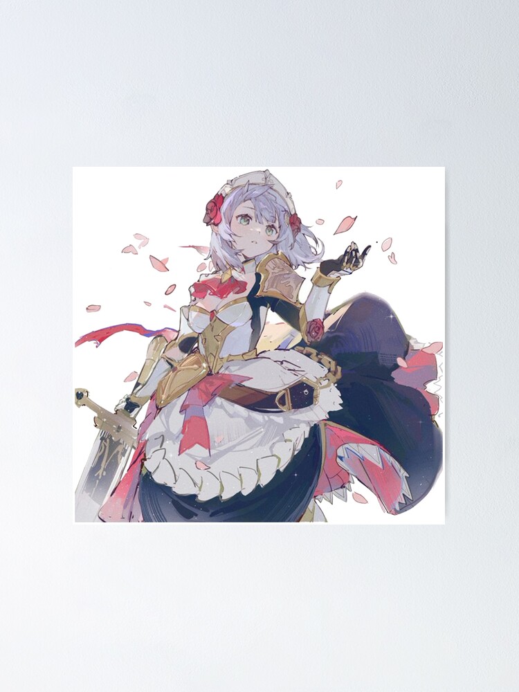"Noelle Genshin Impact" Poster for Sale by Animecomic | Redbubble