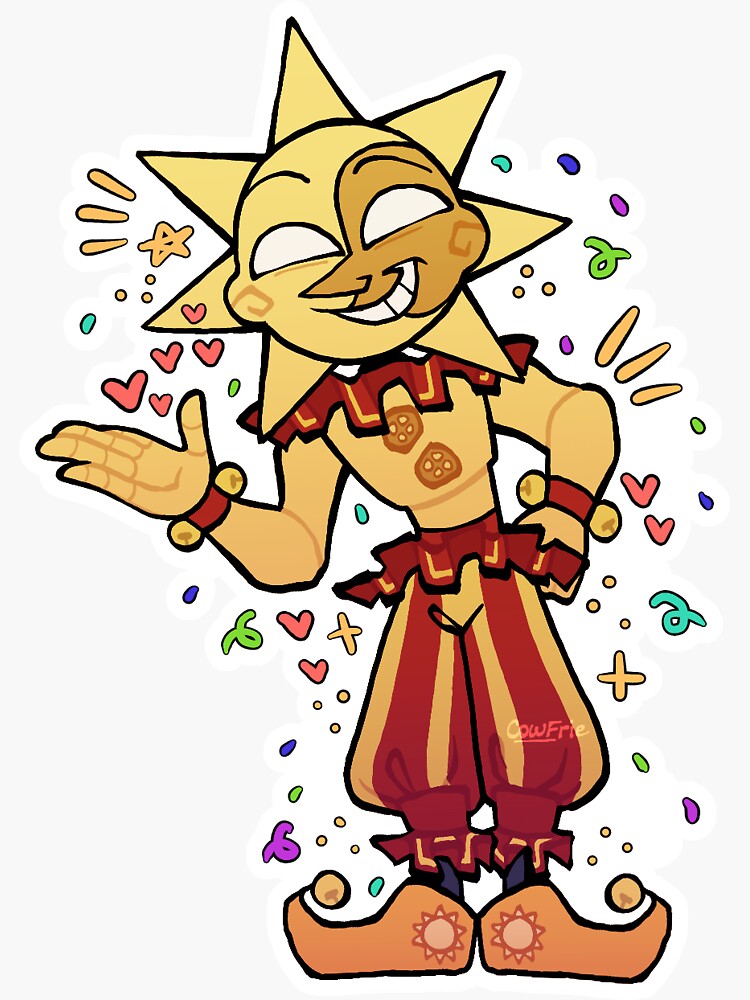 "Sundrop" Sticker for Sale by Cowfrie | Redbubble