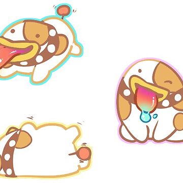 "Poochy" Sticker for Sale by Tsoza | Redbubble