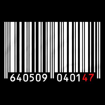 "47 Barcode" Tapestry for Sale by lilihanggara | Redbubble