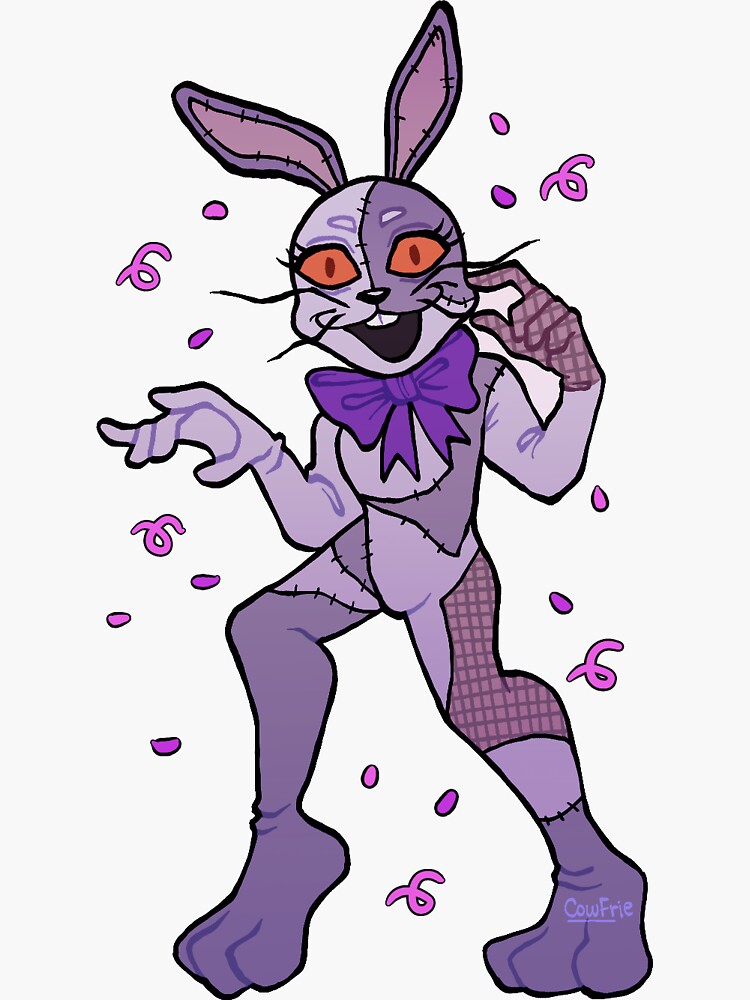 "Vanny " Sticker for Sale by Cowfrie | Redbubble