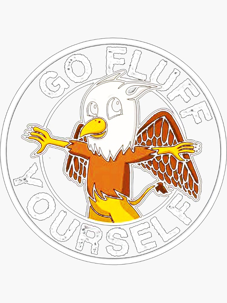 "Go Fluff Yourself Gryphon Furry" Sticker for Sale by alfianmulyana | Redbubble