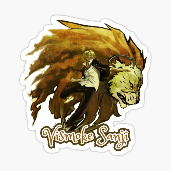 "One Piece - Sanji" Sticker for Sale by DonnaAdamASD | Redbubble