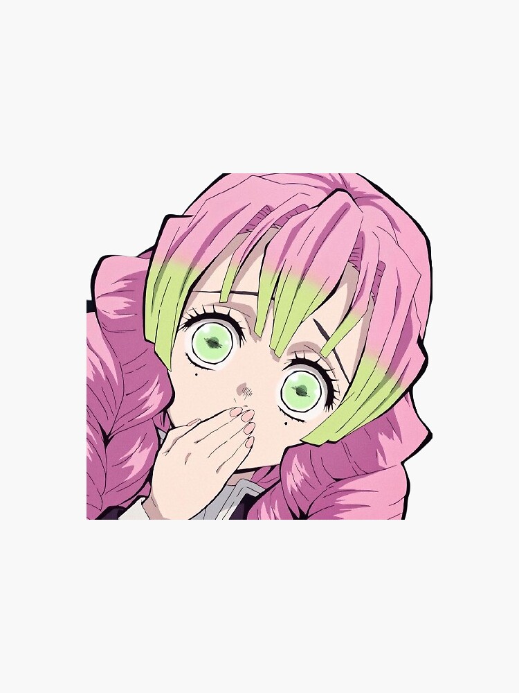 "Mitsuri Kanroji" Sticker by Waterlemons013 | Redbubble