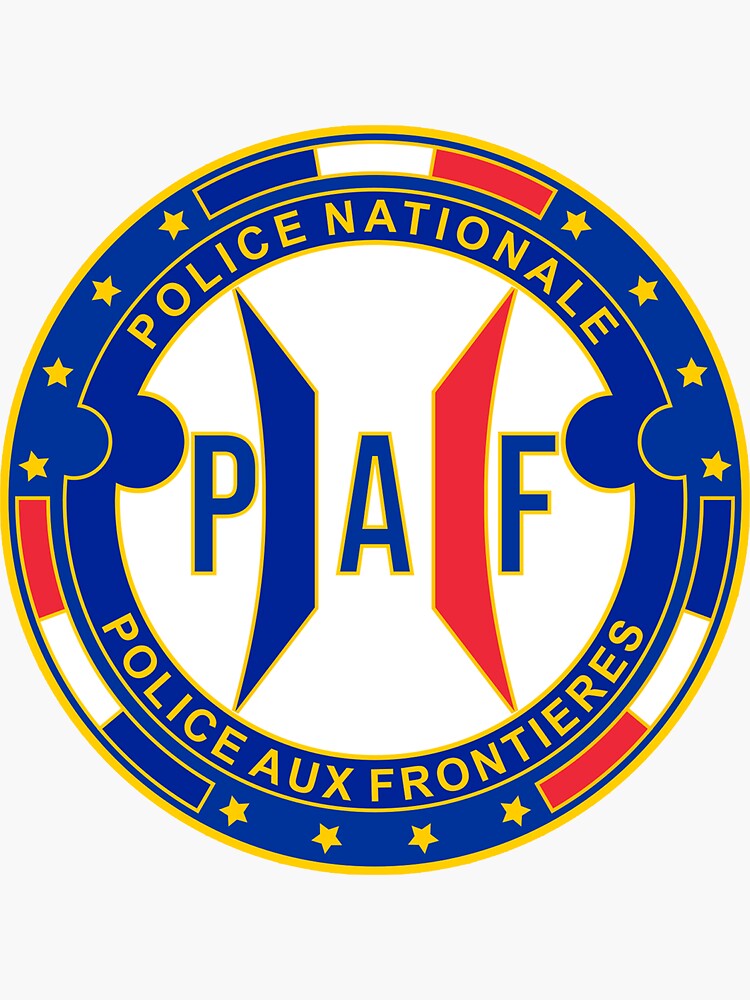 "BORDER POLICE (PAF)" Sticker for Sale by Aspretto | Redbubble