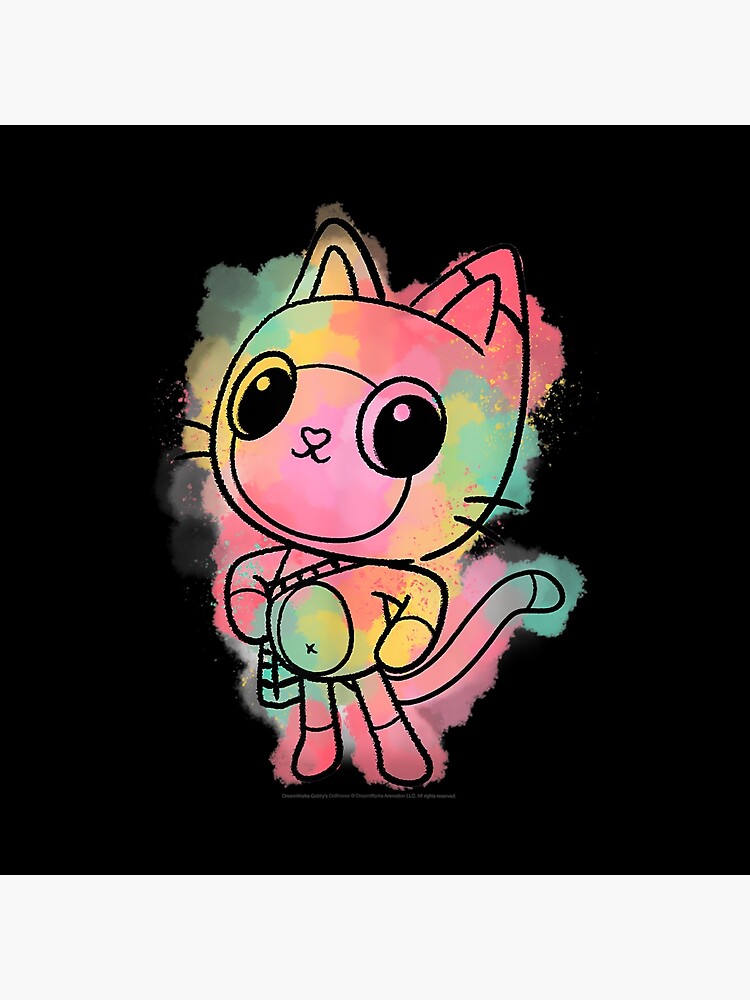 "Gabby's Dollhouse Big Pandy Paws Watercolor Sketch" Poster for Sale by ...