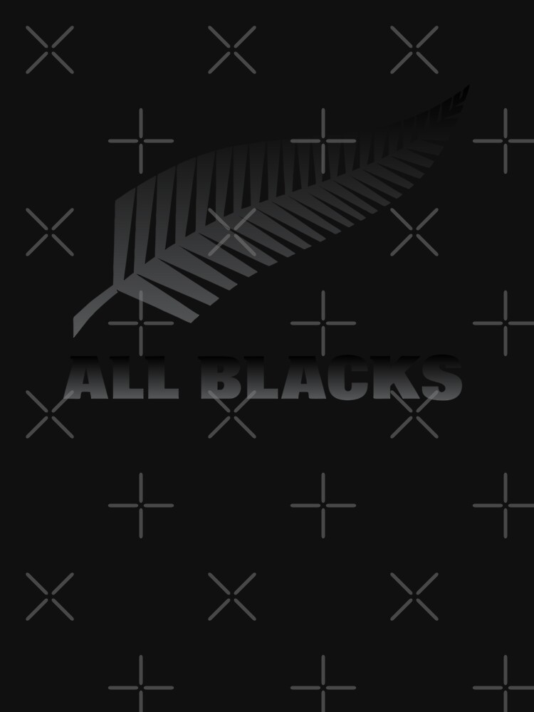 "New Zealand All Blacks" T-shirt for Sale by Dermdawan | Redbubble ...