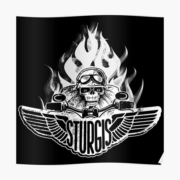 " Sturgis Motorcycle rally" Poster for Sale by DisenyosDeMike | Redbubble