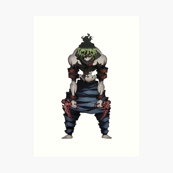 "demon slayer gyutaro - gyutaro " Art Print by ManaZonePH | Redbubble