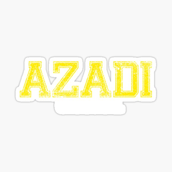 "Azadi Newroz Free Kurdistan Rojava" Sticker by DesignDS | Redbubble