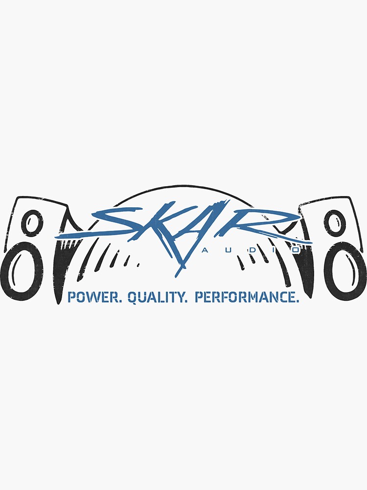 "Skar Audio" Sticker for Sale by TanXinya | Redbubble
