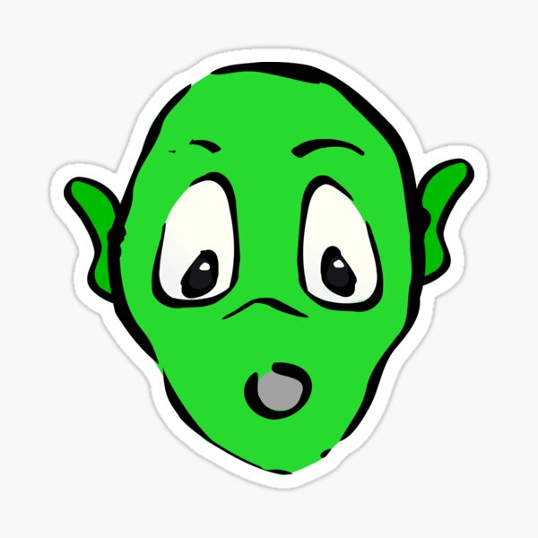 "Scary face" Sticker for Sale by Muthukamaraj | Redbubble