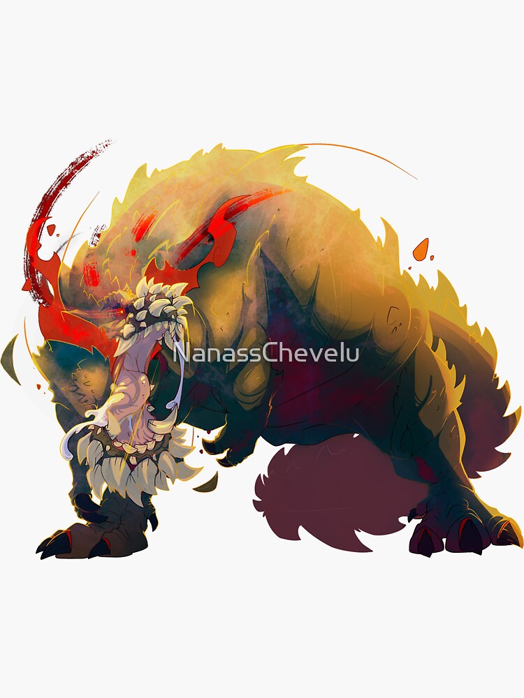 "Wrath" Sticker by NanassChevelu | Redbubble