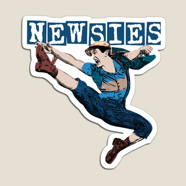 Newsies Broadway Musical Magnets for Sale | Redbubble
