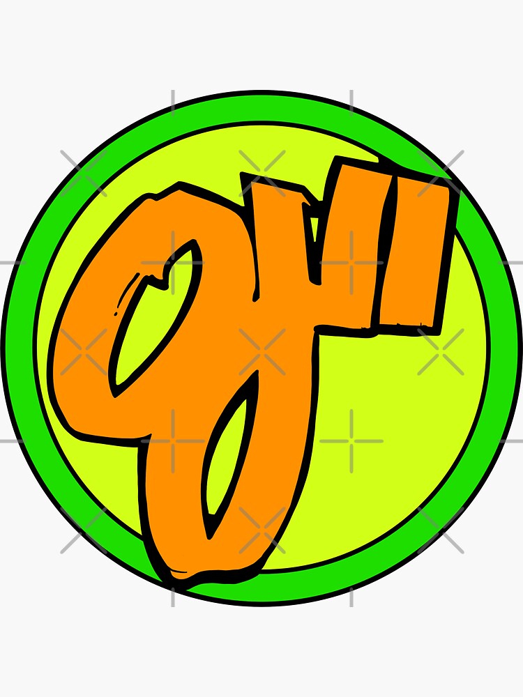 "Oj logo" Sticker by MaryJsi | Redbubble