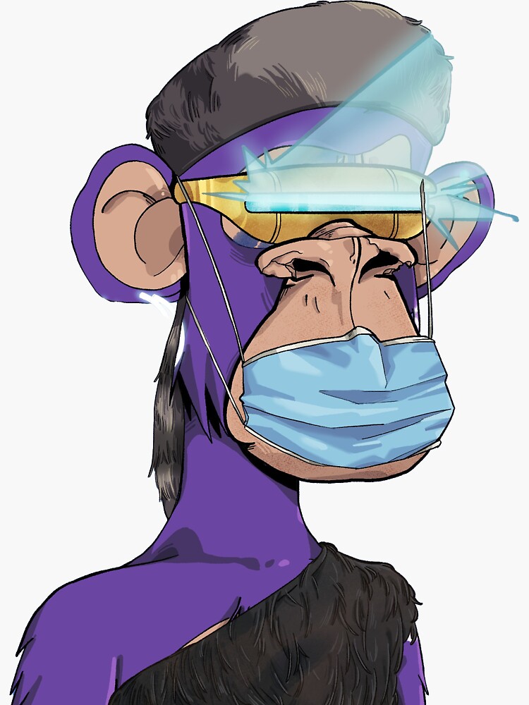 " Ape evolution monkey tee" Sticker by frank-ford | Redbubble