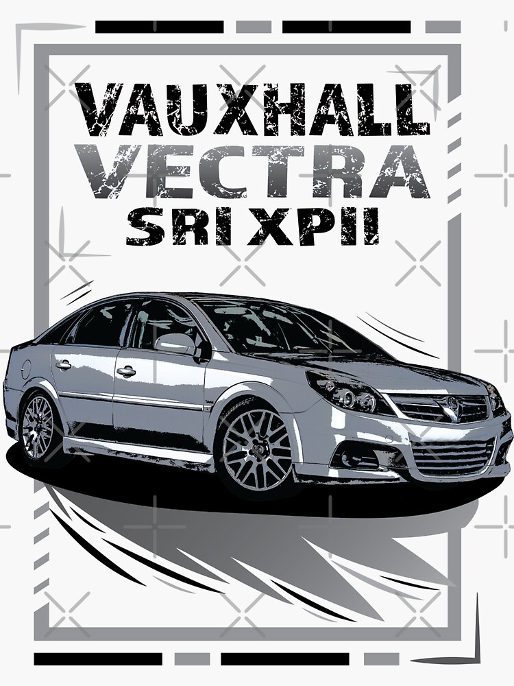 "Vauxhall Vectra SRi XPII Graphic - Sticker - Photograph - Art work ...