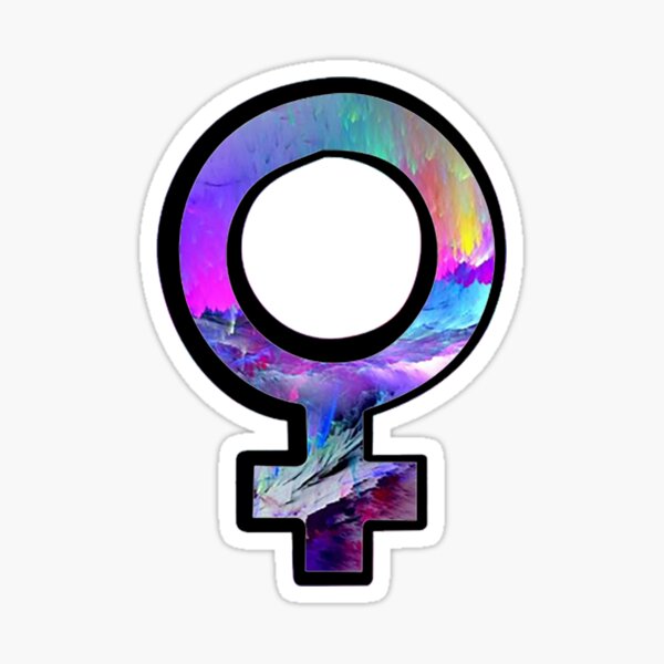 "Colorful Feminism" Sticker for Sale by SamanthaSomeone | Redbubble