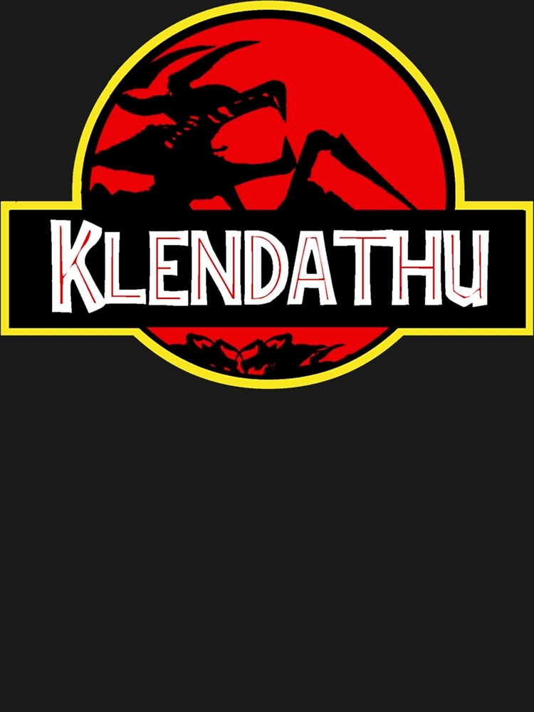 "Klendathu - Starship Troopers (Jurassic Park Style) Classic T-Shirt" Art Print for Sale by ...