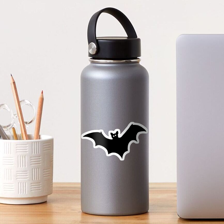 " red bat" Sticker for Sale by Danysharipova | Redbubble