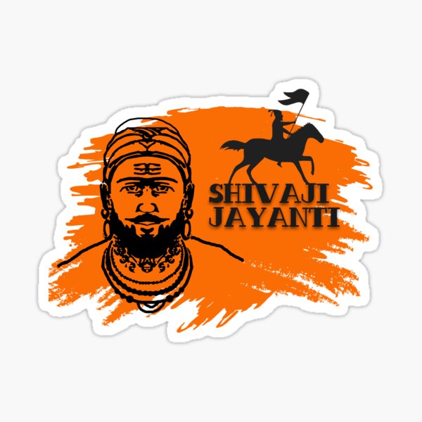 "Shivaji Jayanti" Sticker by BrandnewNFT | Redbubble