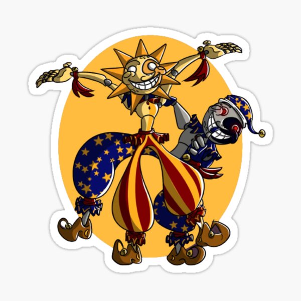 "Sundrop and Moondrop" Sticker by alamuk96 | Redbubble