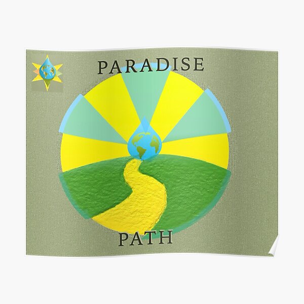"Paradise path design abstract painting - Wear you holiday on your ...